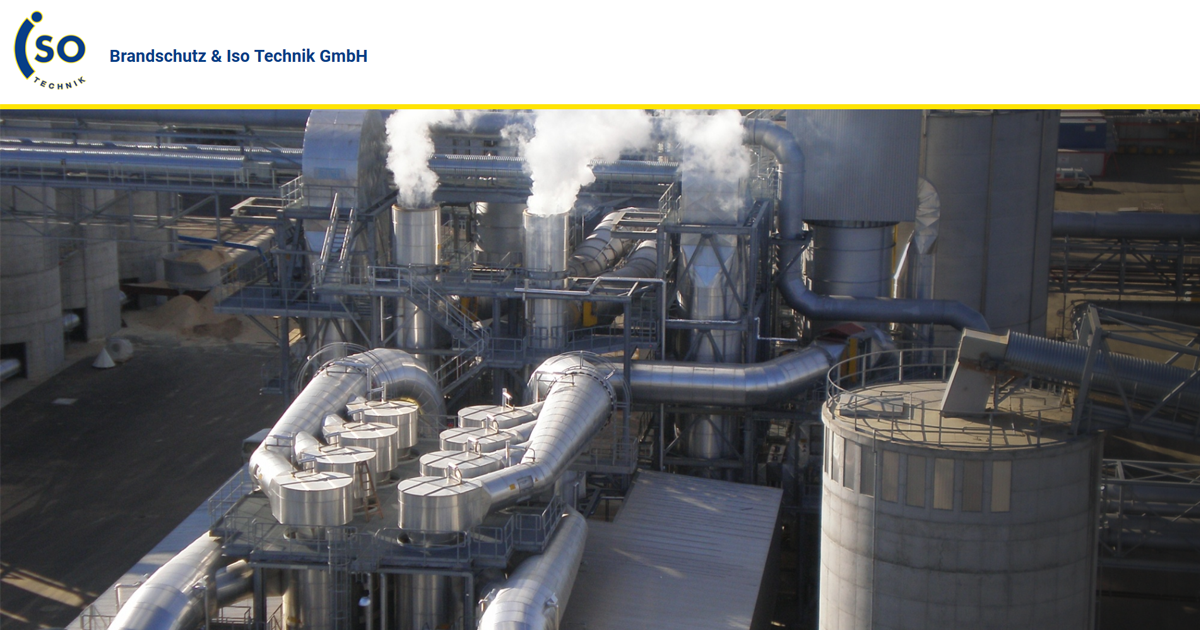 Industrieisolierung – Isoliertechnik für Industrie-Gebäude